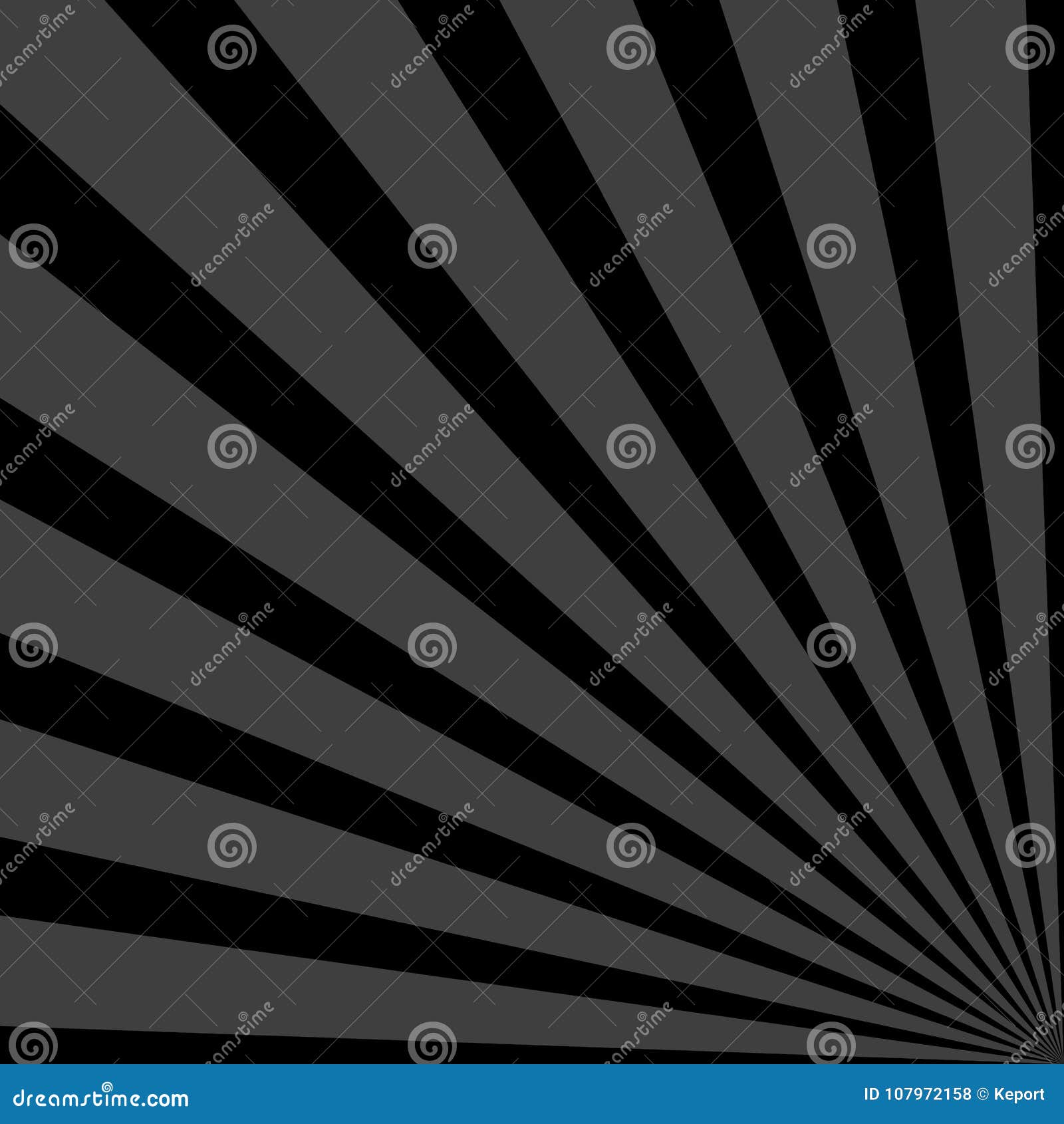 Rays Background Grey and Black Stock Illustration - Illustration of ...