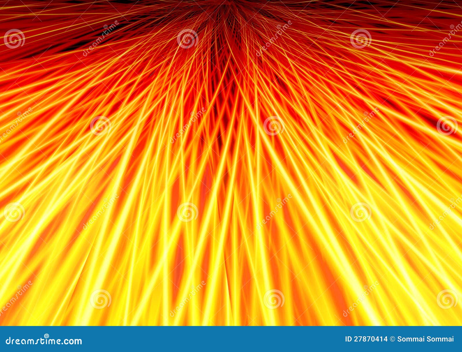 Rays on black background stock illustration. Illustration of bright ...