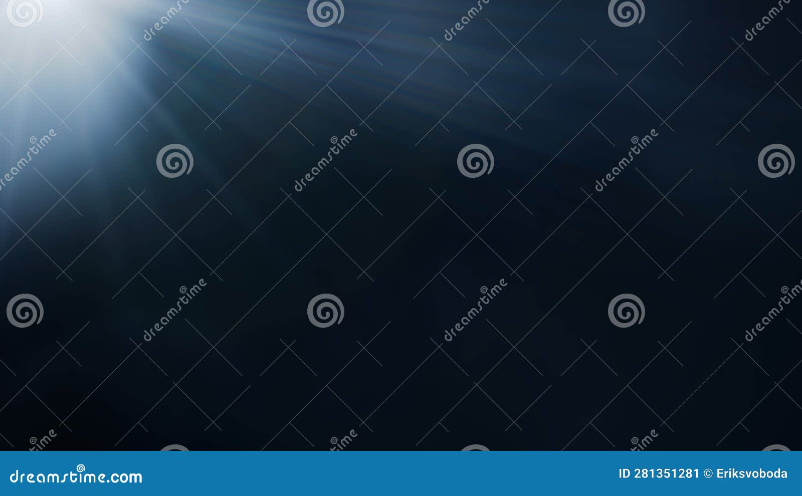 Rays in Different Length and Shapes. Left Top Corner of Layer Stock ...