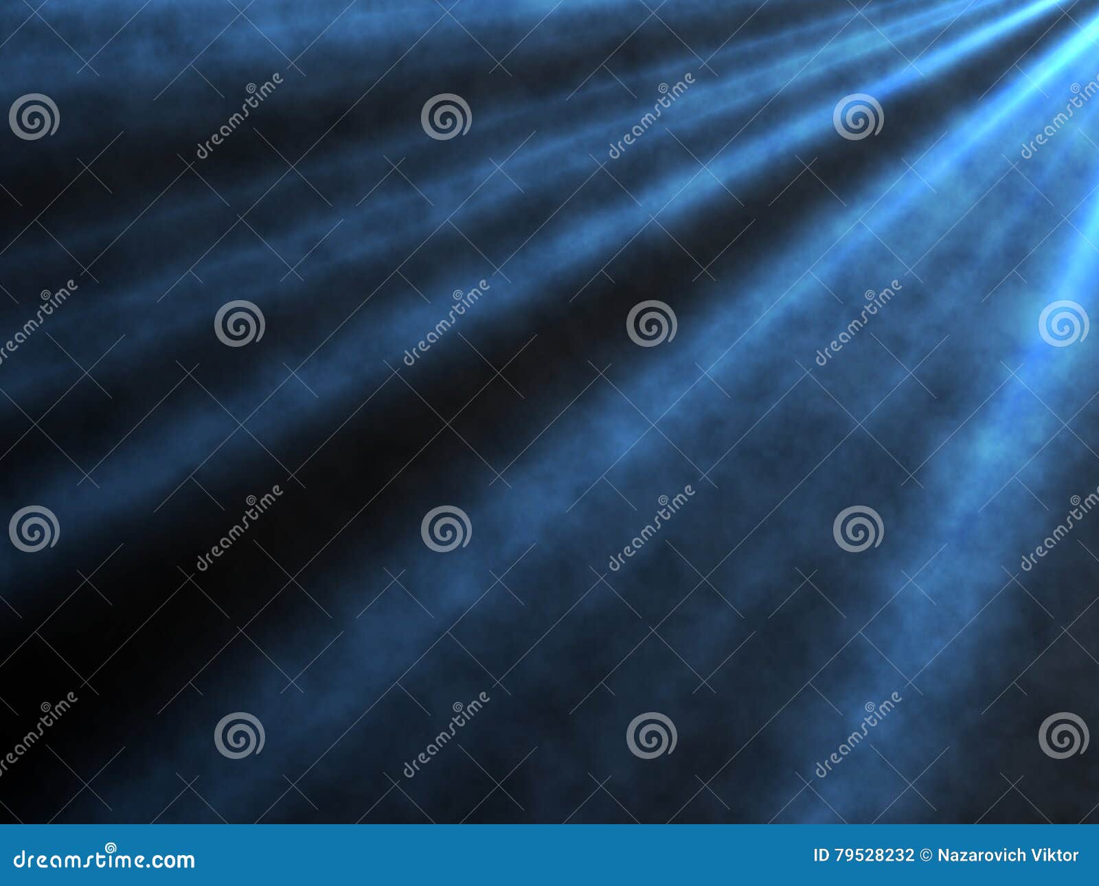 Rays through the fog stock illustration. Illustration of smoke - 79528232