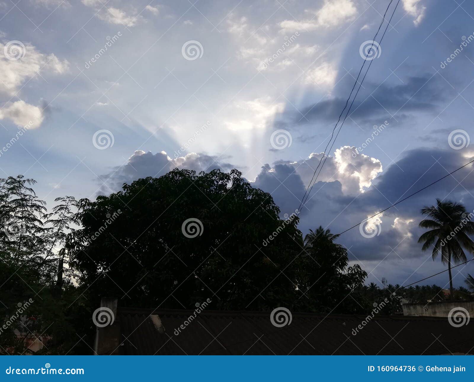 Rays of hope stock photo. Image of sunset, hope, rays - 160964736