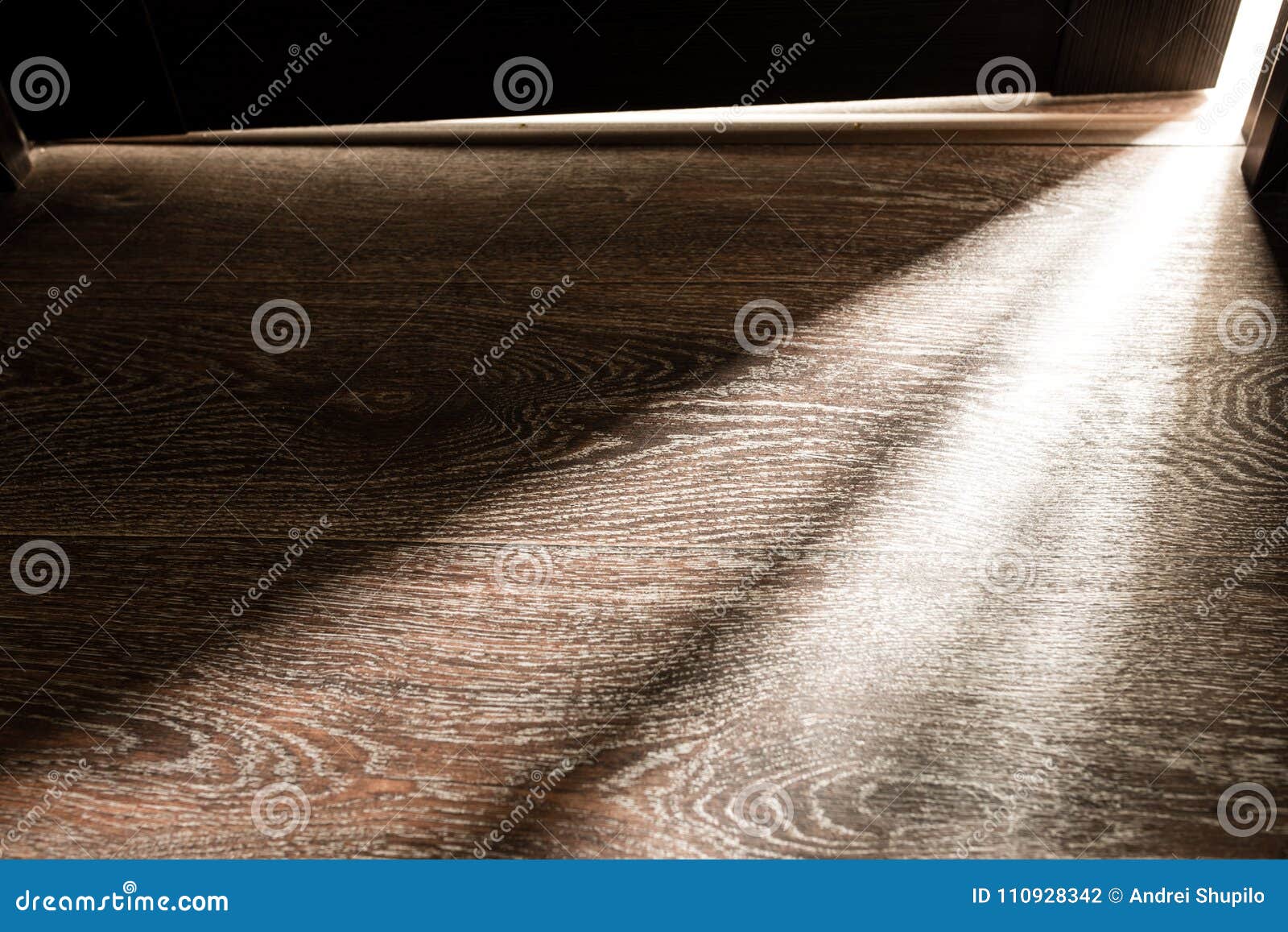 Rays of Light from the Door in a Dark Room Stock Photo - Image of idea ...