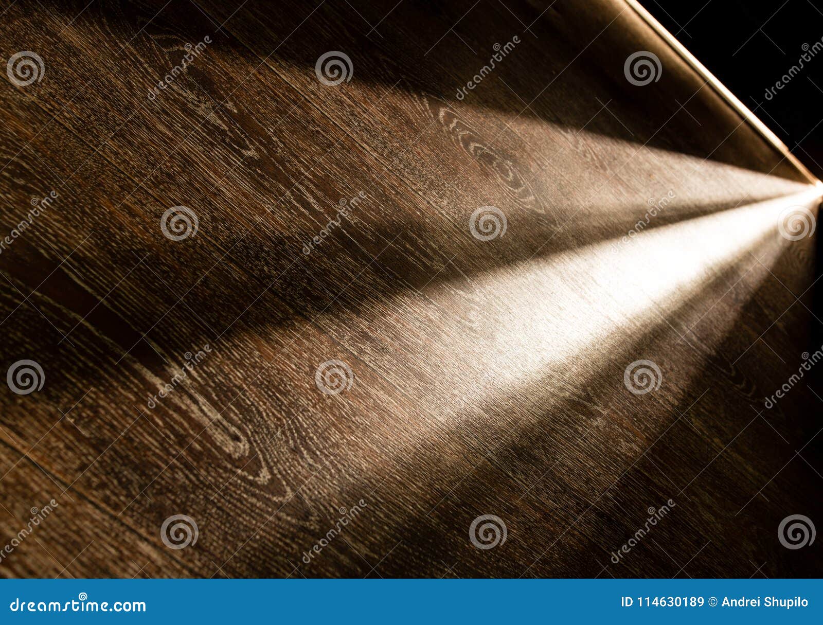 Rays of Light from the Door in a Dark Room Stock Image - Image of ...