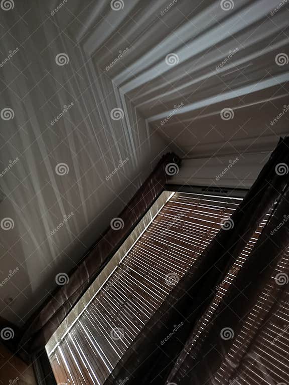 Rays of Light Entering through the Window Stock Image - Image of ...