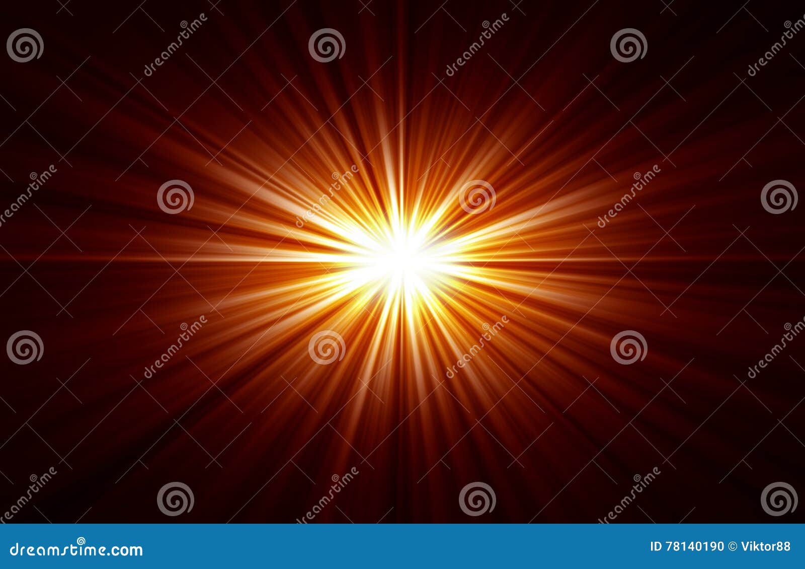 Rays of light stock illustration. Illustration of gold - 78140190