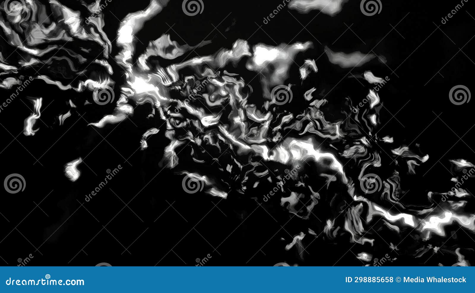 Rays of Light Reflected from Liquid Structure. Motion Stock Photo ...