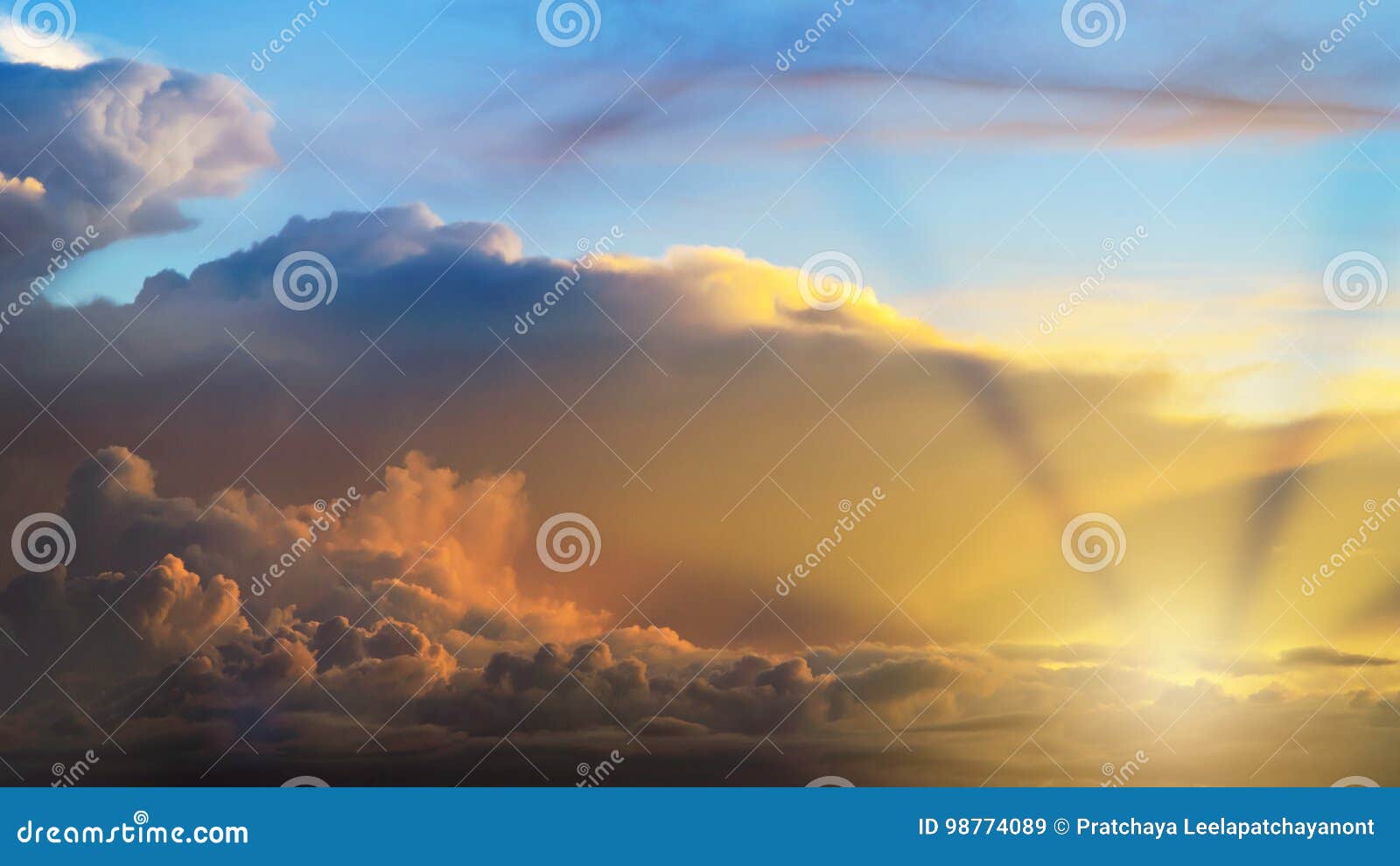 Rays of Light Shining through Clouds Stock Image - Image of hope, shine ...