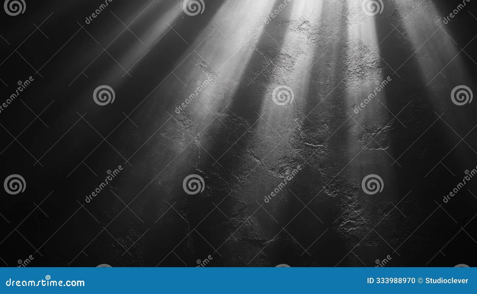 Rays of Light Shining through Darkness Generative AI Stock Illustration ...