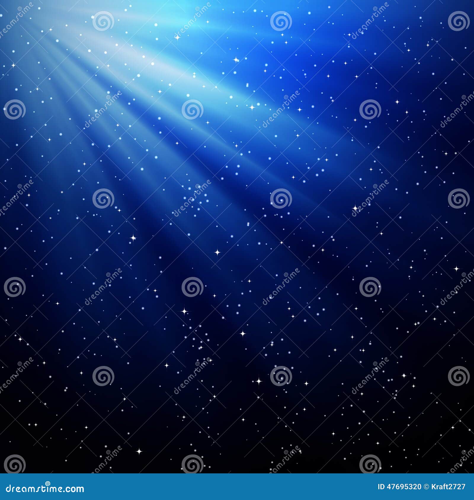 Rays of light and stars stock illustration. Illustration of backgrounds ...