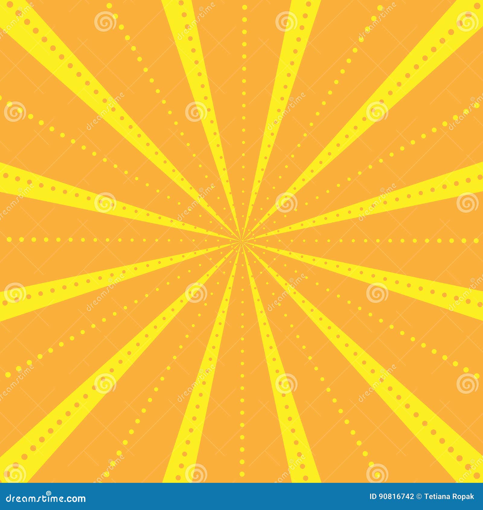 Rays Striped with Dots Pattern with Light Burst Stripes.Abstract ...