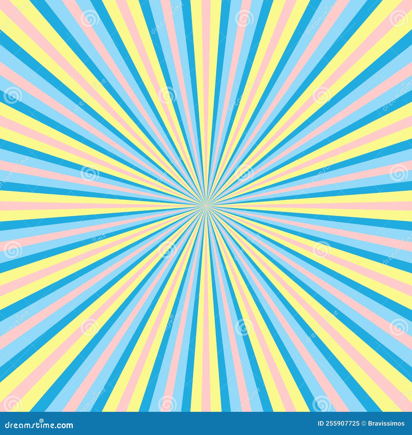 Rays Vector Beams Element. Sunburst Vintage Shape. Radiating Radial ...