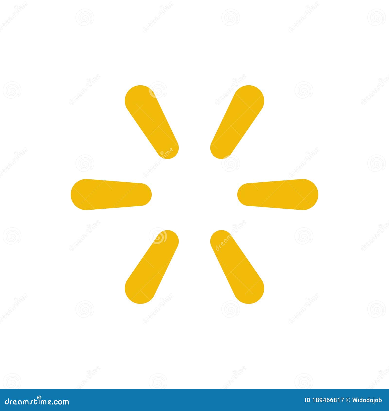 Rays Yellow Color Design Vector Stock Vector - Illustration of golden ...