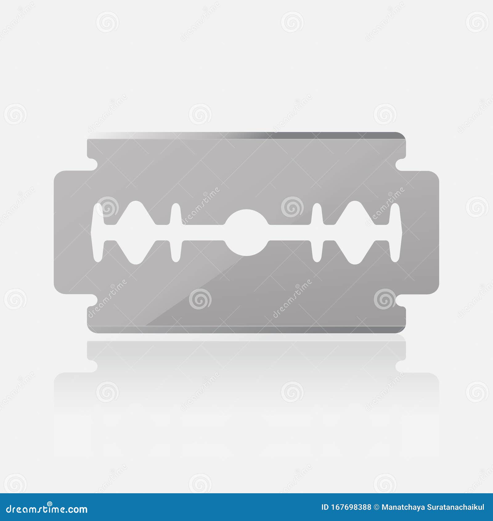 Razor blade icon stock vector. Illustration of blade - 167698388
