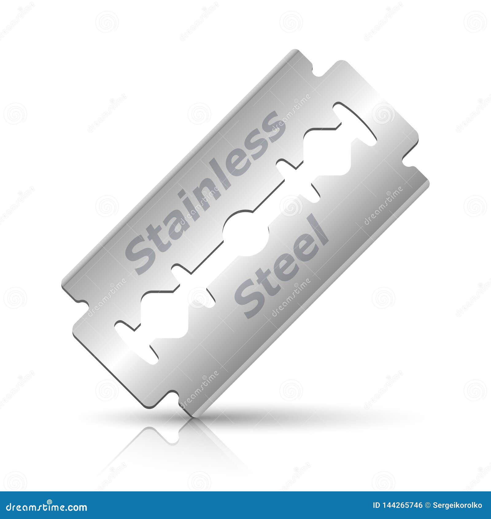 Razor Blade Icon, Vector Illustration Stock Vector - Illustration of ...