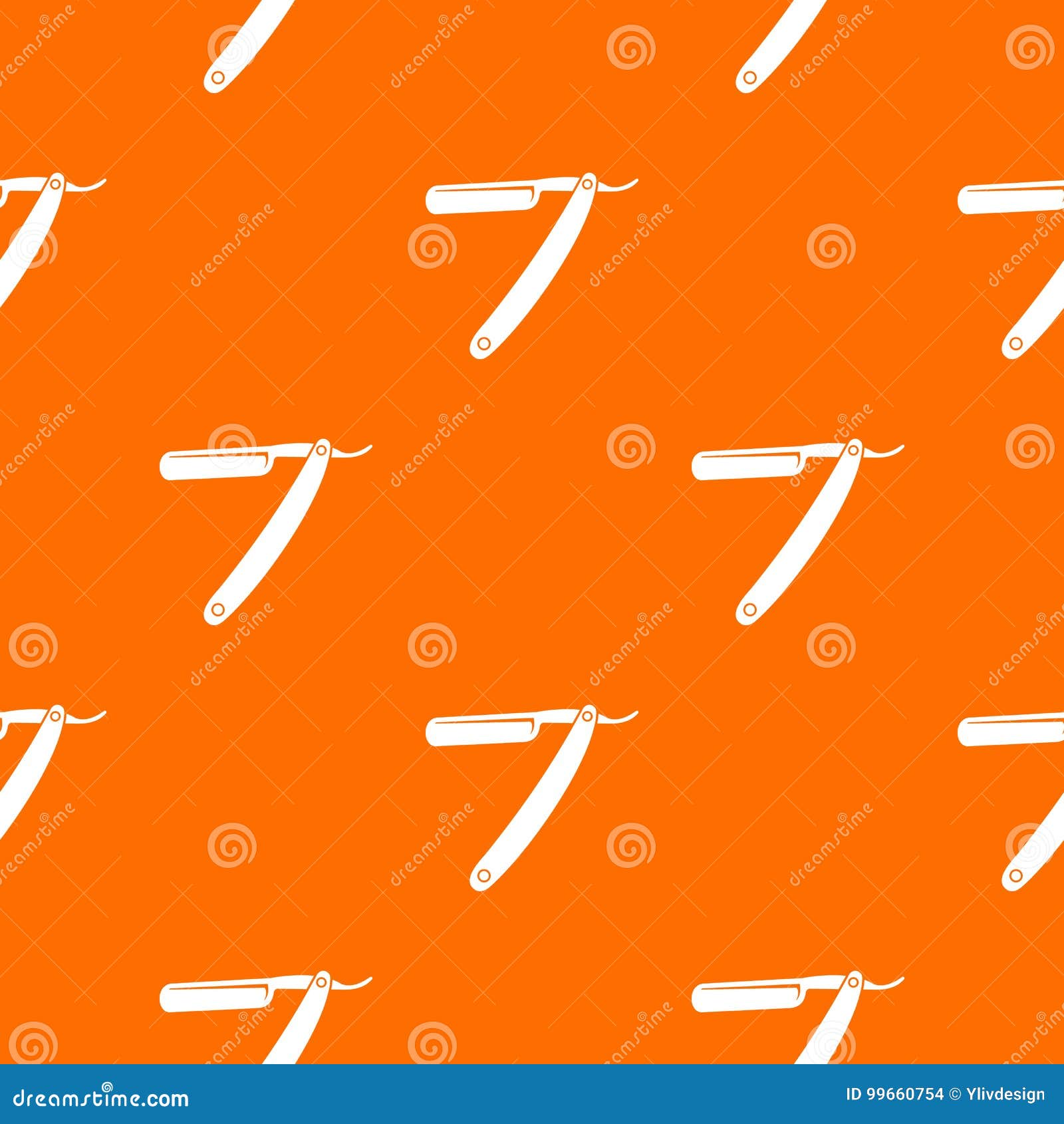 Razor Blade Pattern Seamless Stock Vector - Illustration of beard, care ...