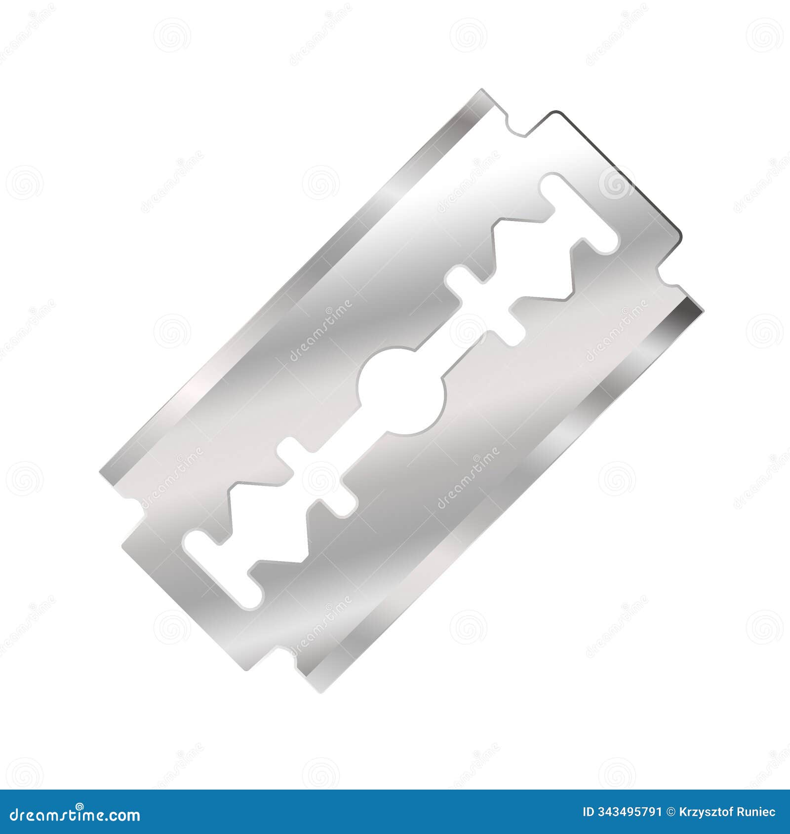 Razor Blade - Simple Vector Illustration Stock Illustration ...