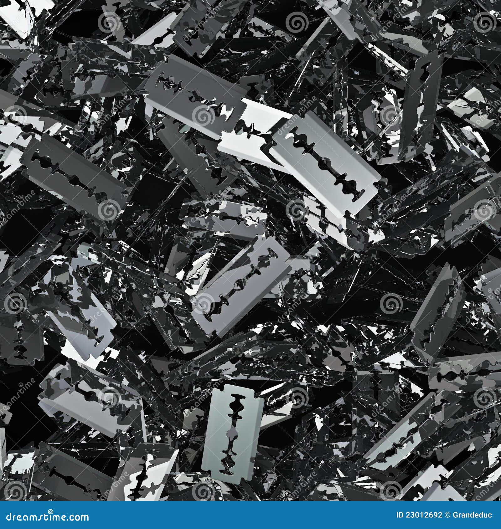 Razor blades background stock illustration. Illustration of razor ...