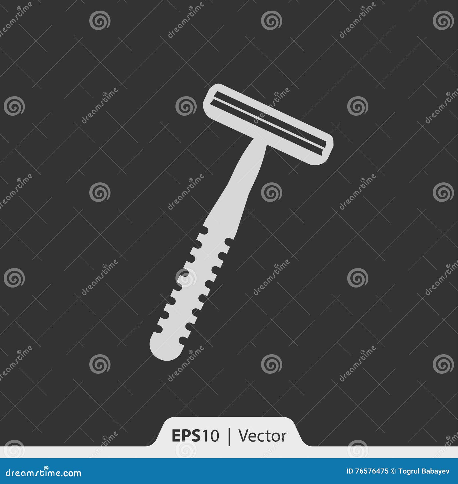Razor Icon for Web and Mobile Stock Illustration - Illustration of tool ...
