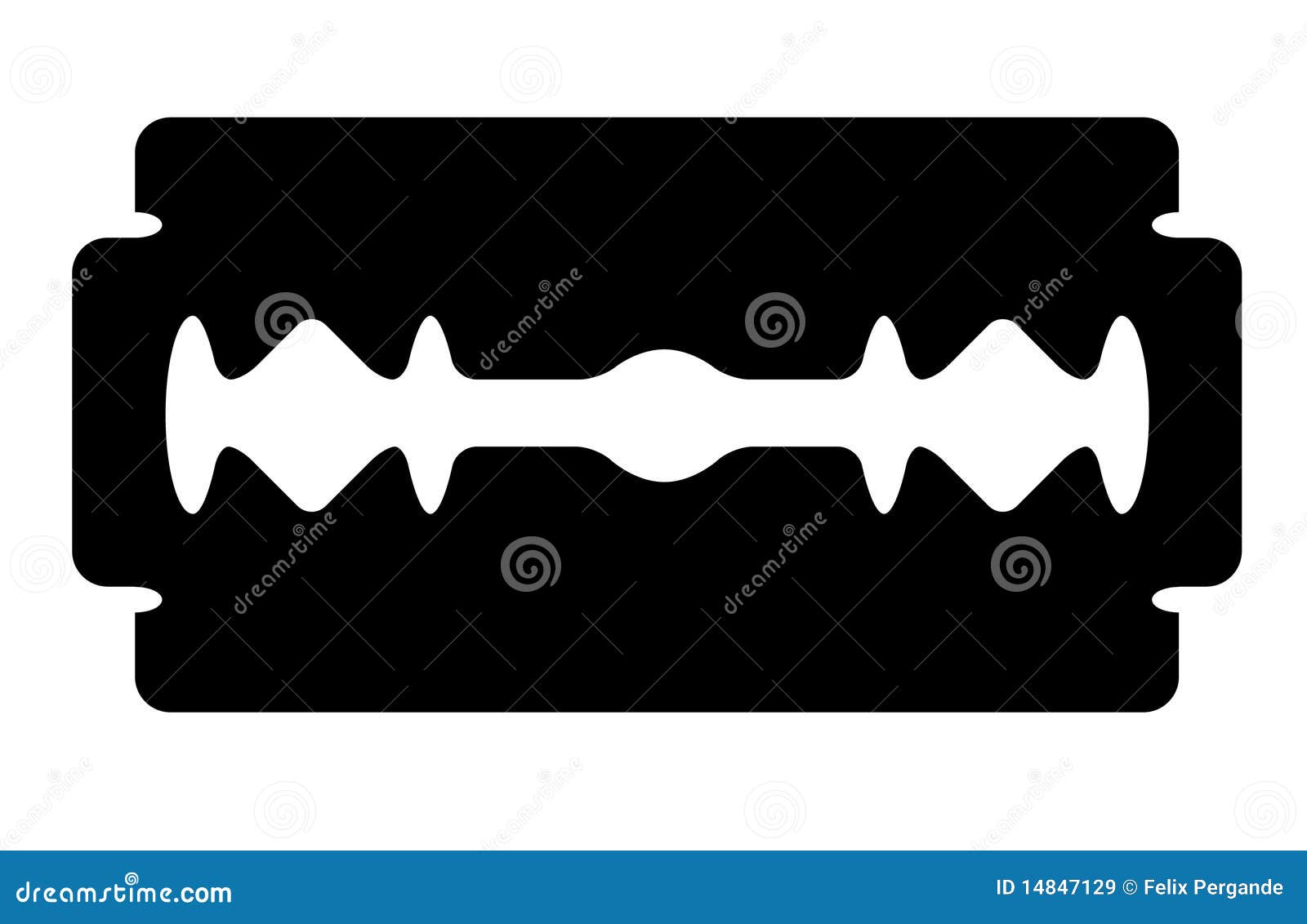 Razor s edge stock vector. Illustration of dirty, equipment - 14847129