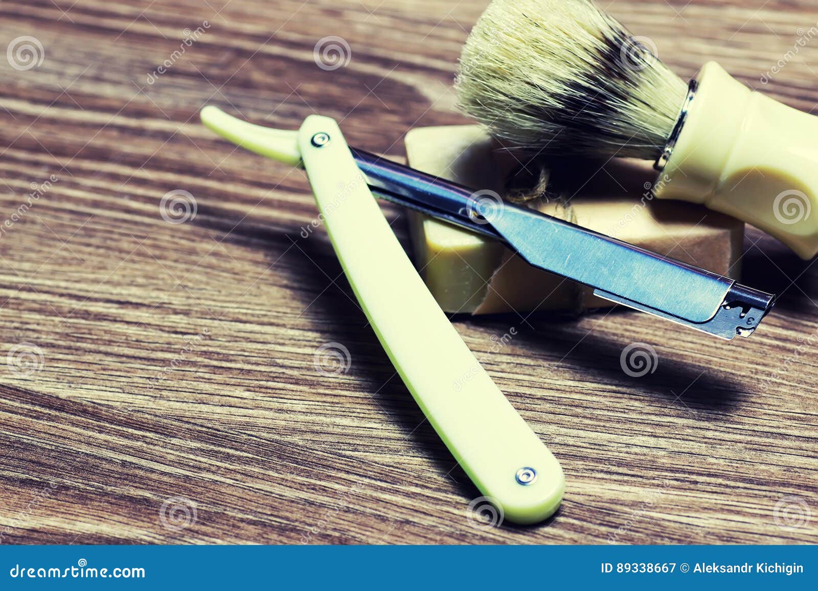 Razor sharp soap brush stock image. Image of depilate - 89338667