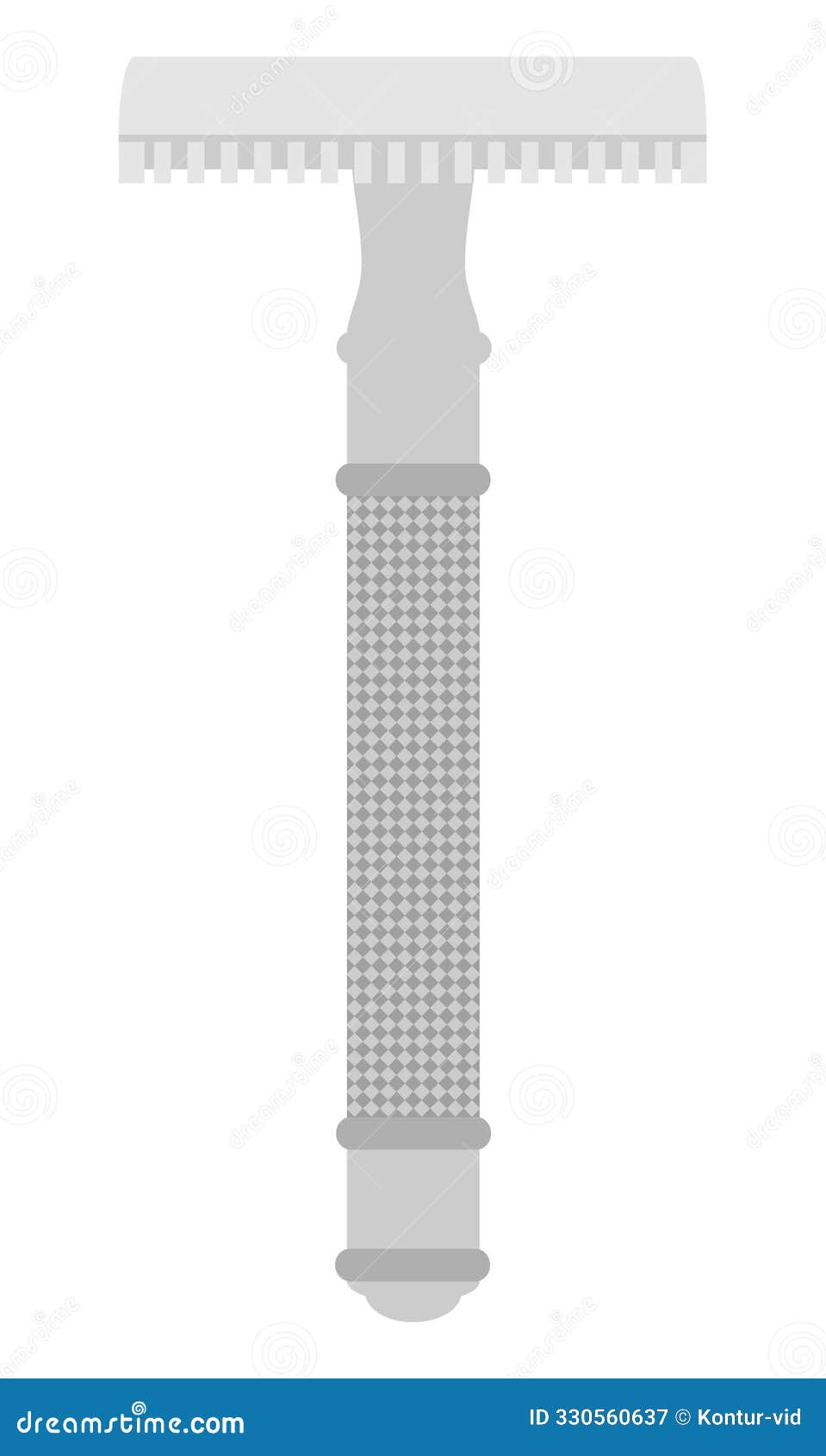 Razor for Shaving Flat Style Vector Illustration Stock Illustration ...