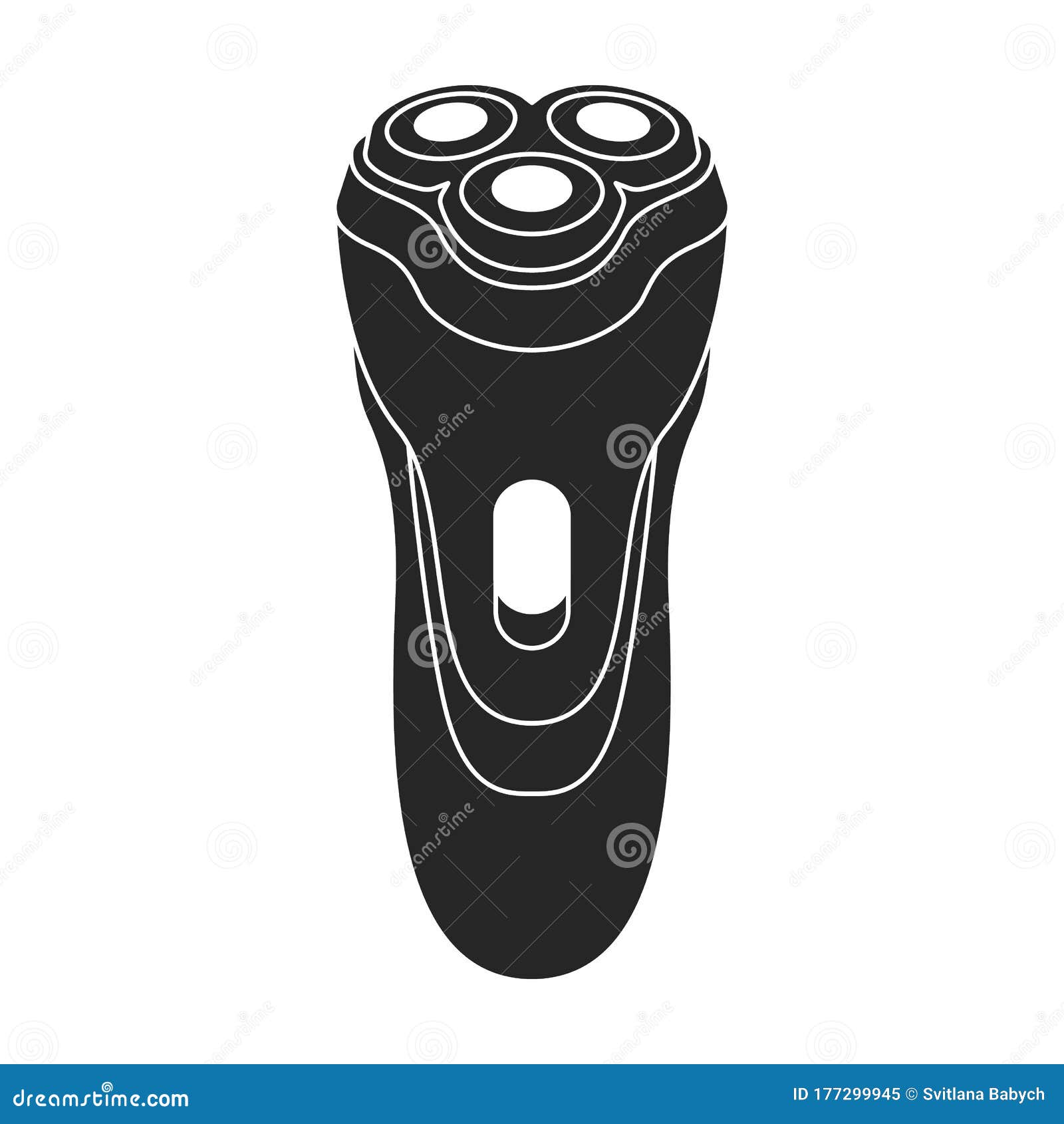 Razor Vector Icon.black Vector Icon Isolated on White Background Razor ...