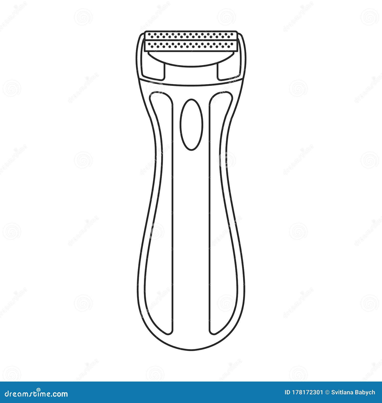 Razor Vector Icon.Outline Vector Icon Isolated on White Background ... Razor Vector Icon.Outline Vector Icon Isolated on White Background ...