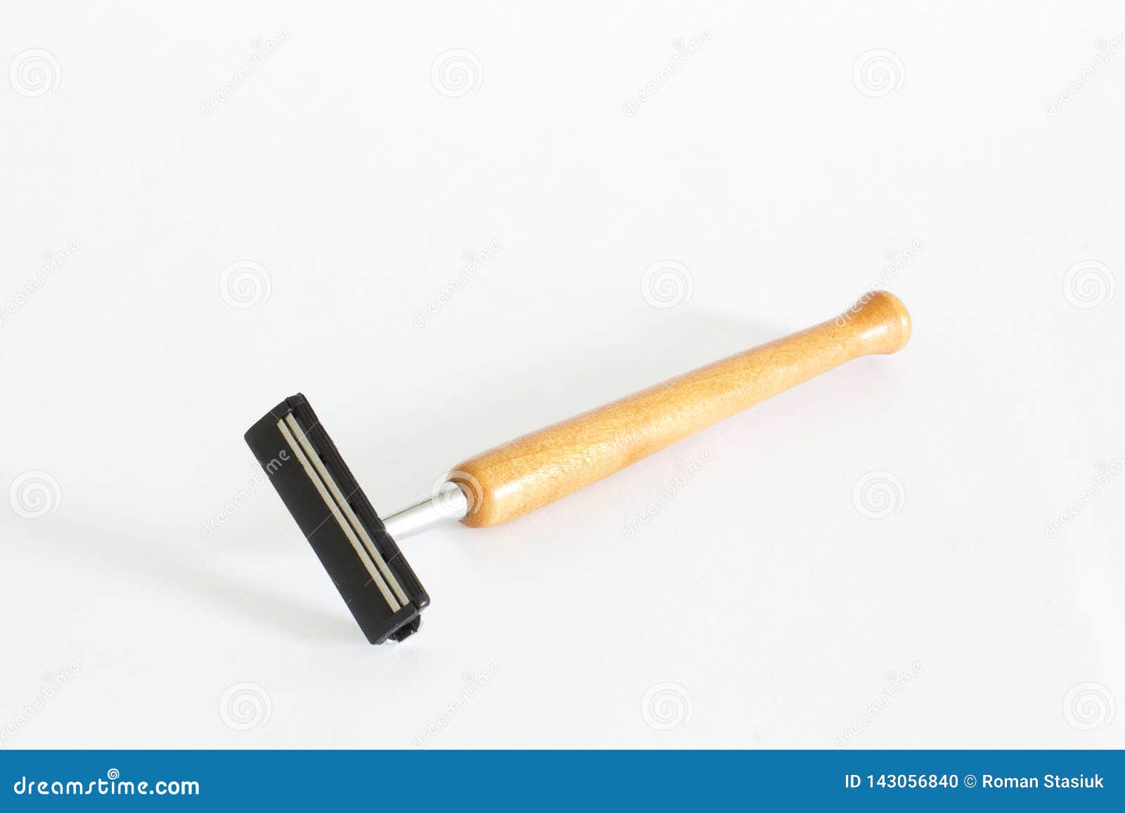 Razor on White Background.Hygiene Tools. Stock Photo - Image of salon ...