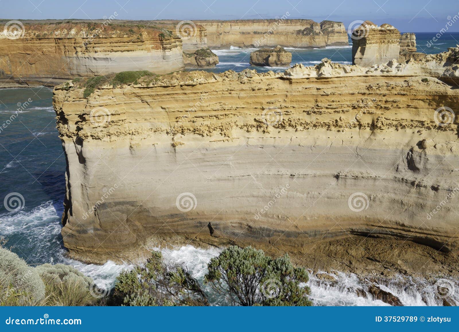 The Razorback, Great Ocean Road, Southern Victoria, Australia Stock ...