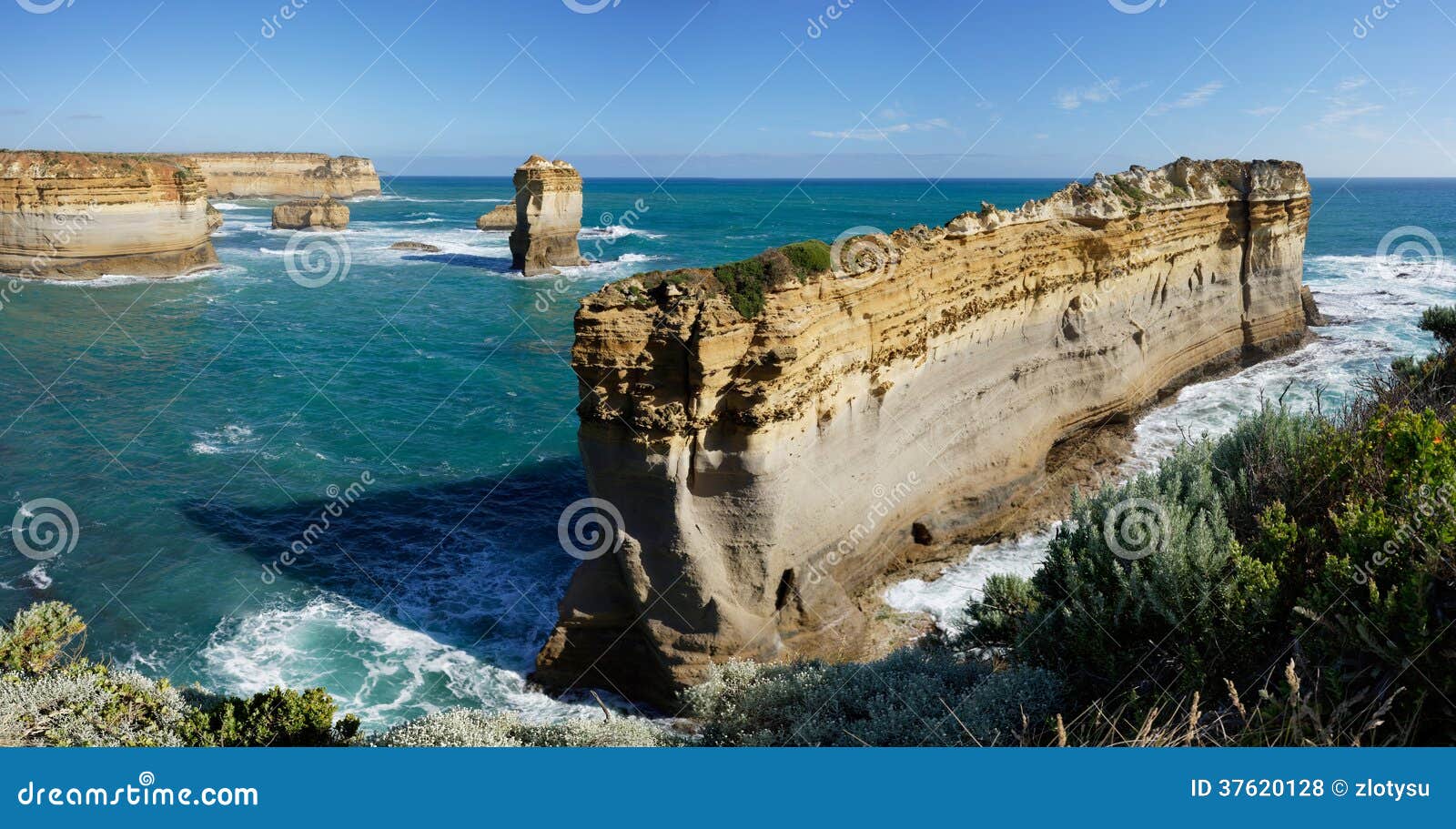 The Razorback, Great Ocean Road Stock Photo - Image of national ...