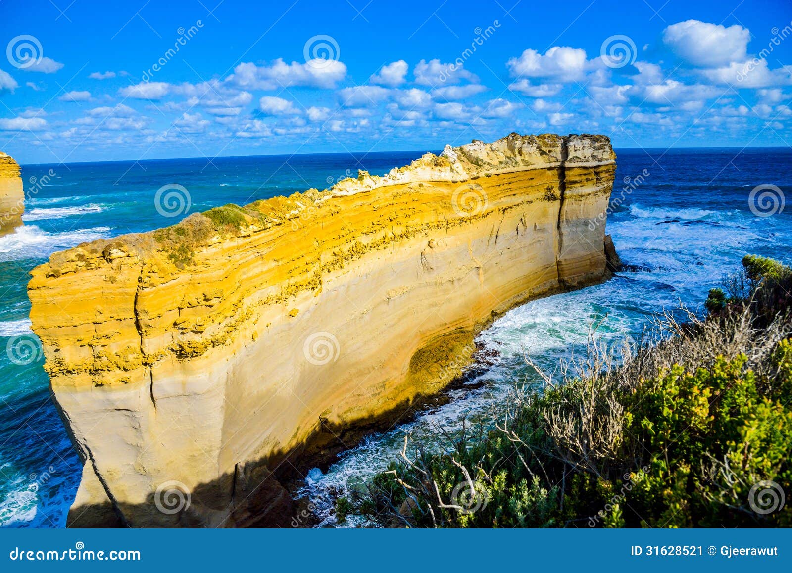 The Razorback in Great Ocean Road Australia Stock Image - Image of ...