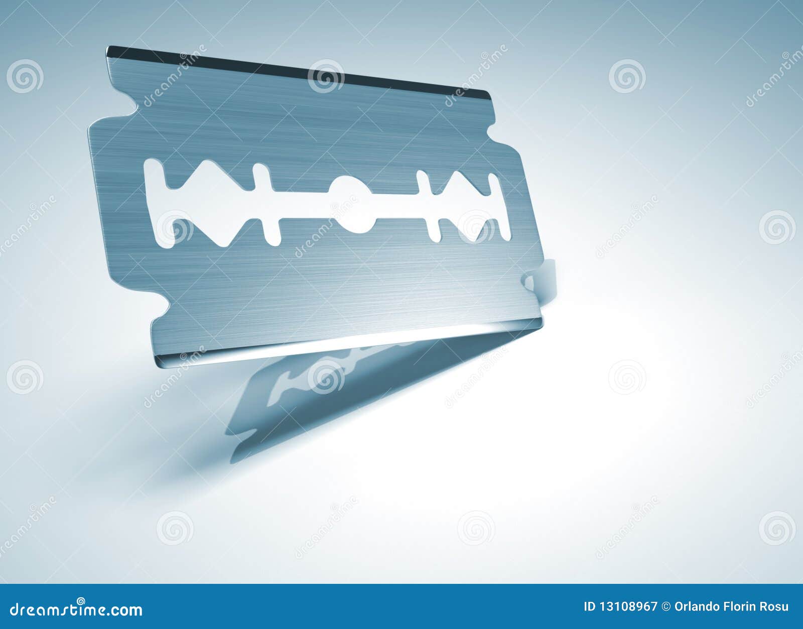 Razorblade Royalty-Free Cartoon | CartoonDealer.com #13108967