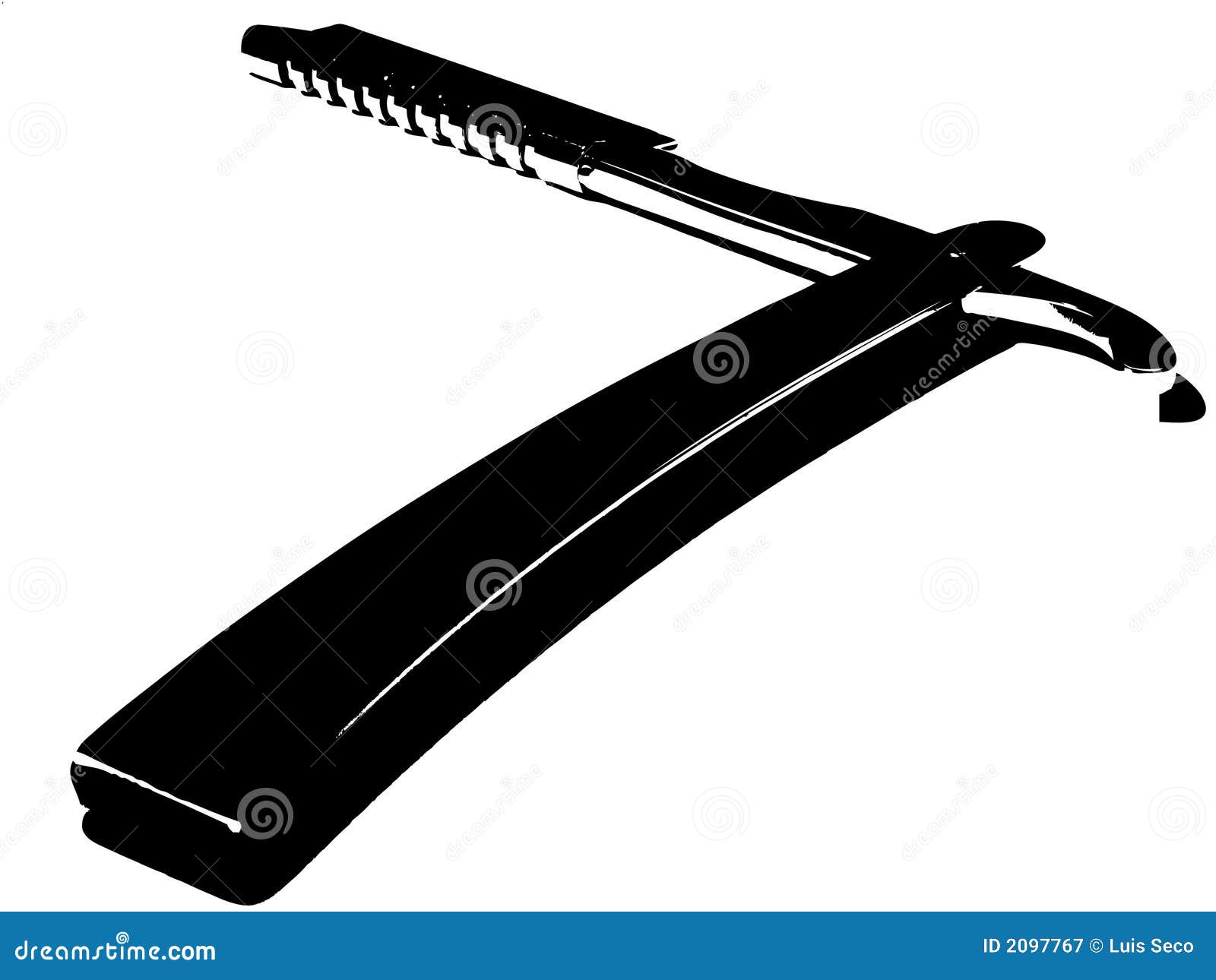 Razorblade Cartoon Vector | CartoonDealer.com #2097767