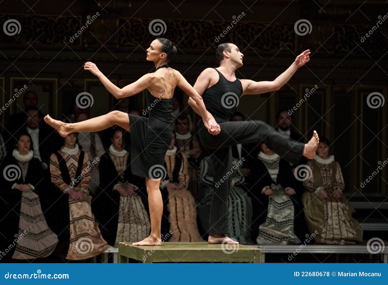 Razvan Mazilu E Monica Petrica Foto de Stock Editorial - Imagem de balé ...