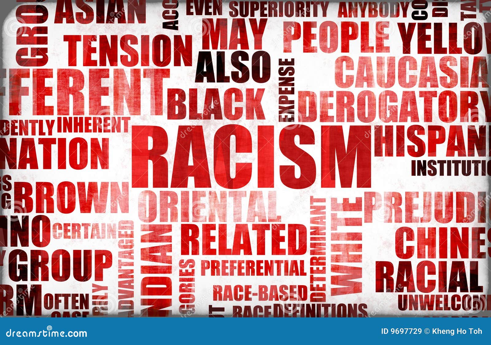 Razzismo illustrazione di stock. Illustrazione di dispregiativo - 9697729