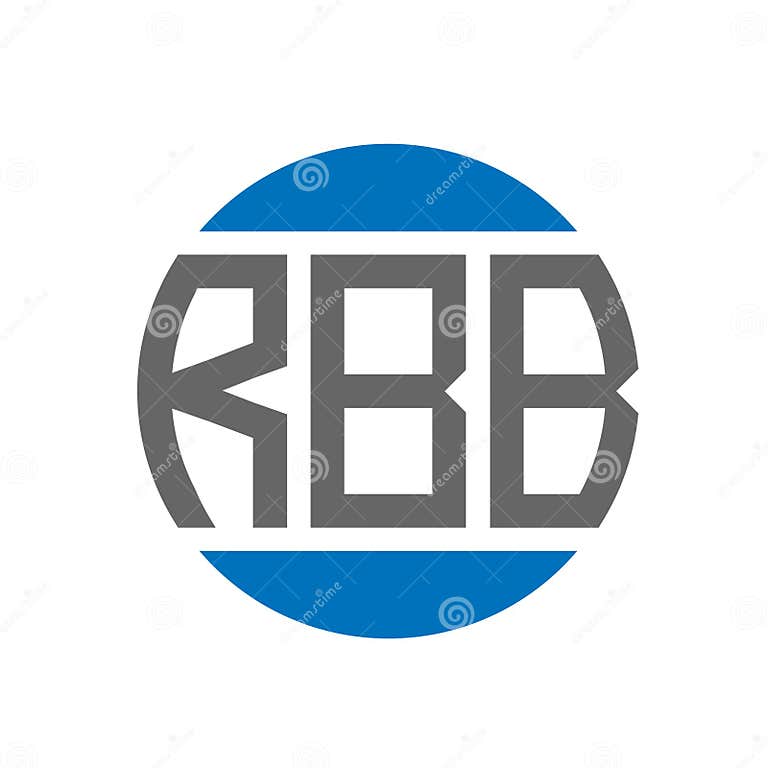 RBB Letter Logo Design on White Background. RBB Creative Initials ...
