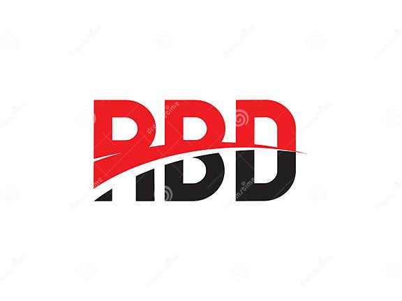 RBD Letter Initial Logo Design Vector Illustration Stock Vector ...