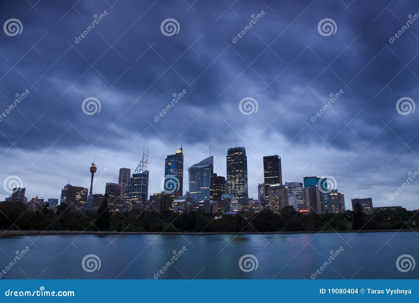 RBG City Dusk Clouds stock photo. Image of metropolis - 19080404