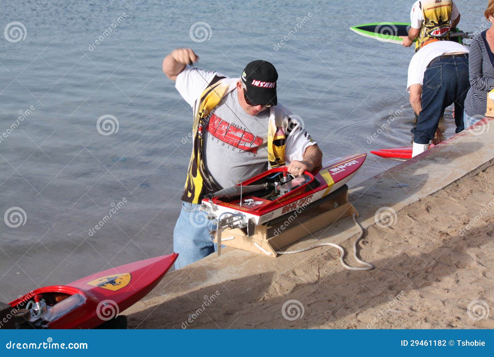 RC Boat Racer editorial photography. Image of competition - 29461182