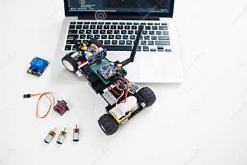 Rc Car Made on Base of Microcontroller Editorial Stock Photo - Image of ...
