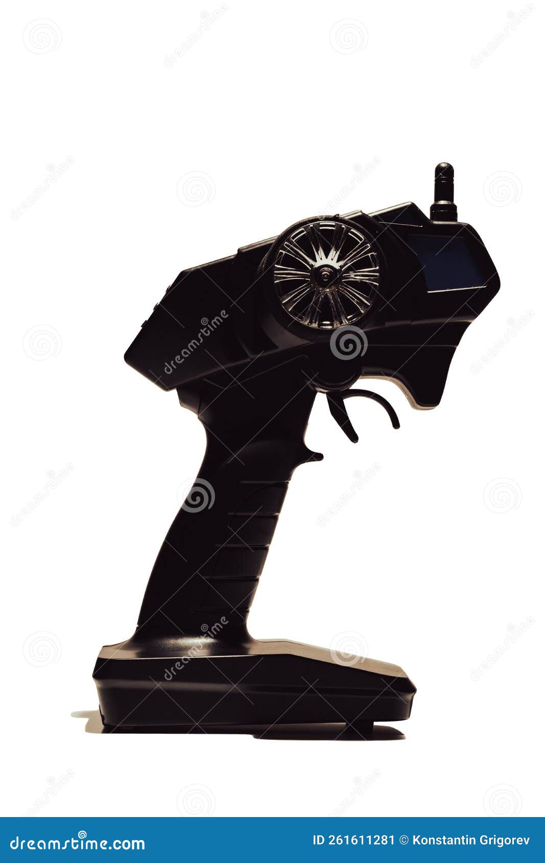 RC Car Radio Control Remote Controller Isolated on White Background ...