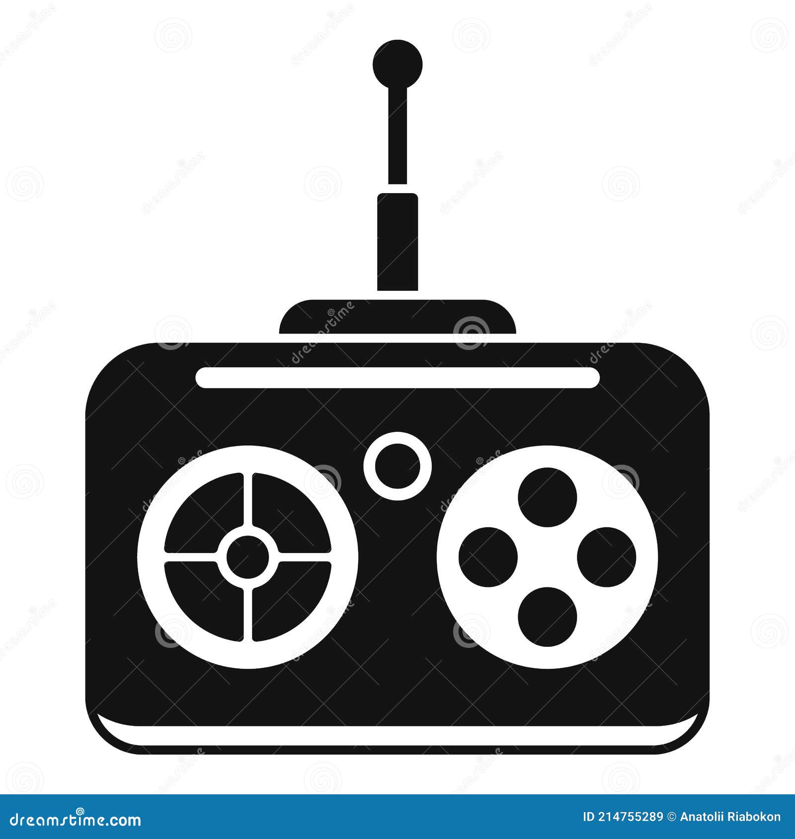 Rc Car Remote Control Icon, Simple Style Stock Vector - Illustration of ...