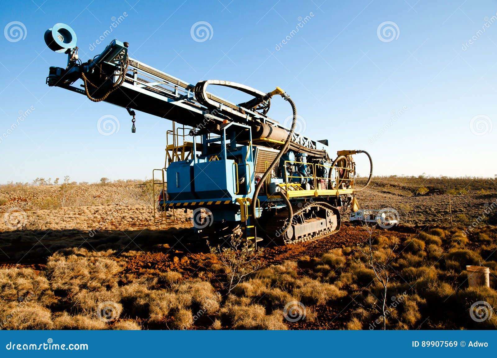 RC Drill Rig stock image. Image of natural, mining, scenic - 89907569