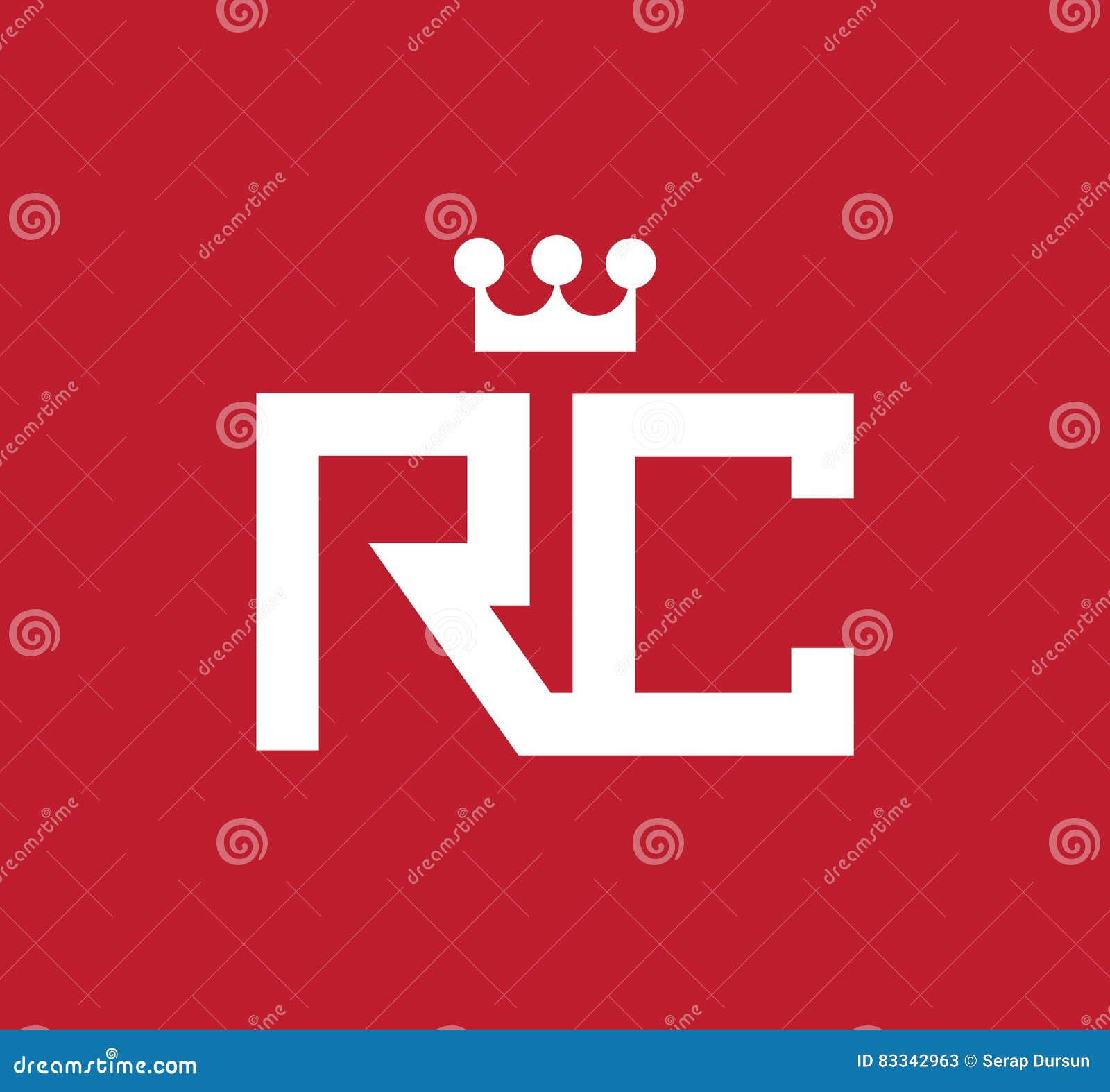 RC Logo Concept stock vector. Illustration of design - 83342963