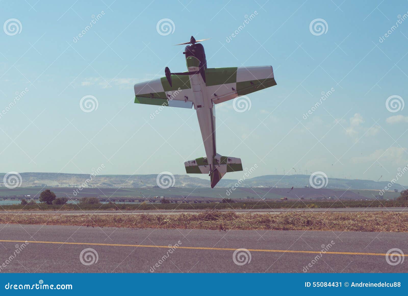 RC plane hovering stock image. Image of unique, miniature - 55084431