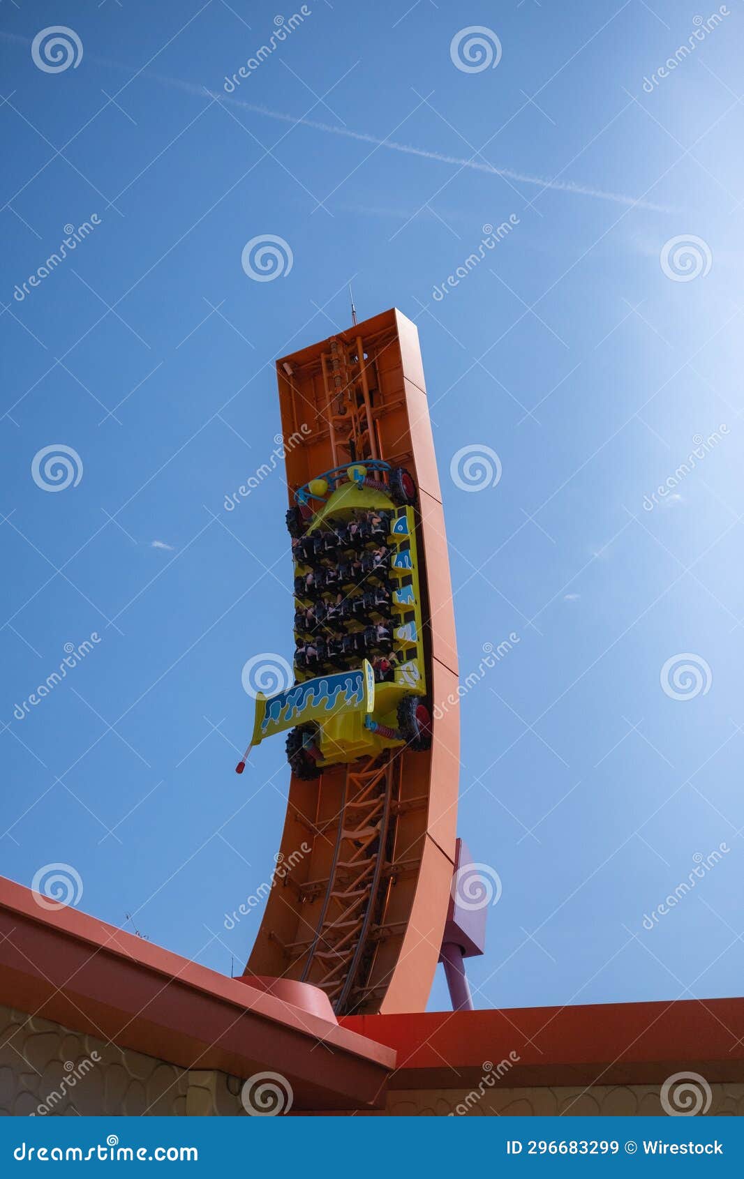 RC Racer Ride in Paris Disneyland. Editorial Stock Image - Illustration ...