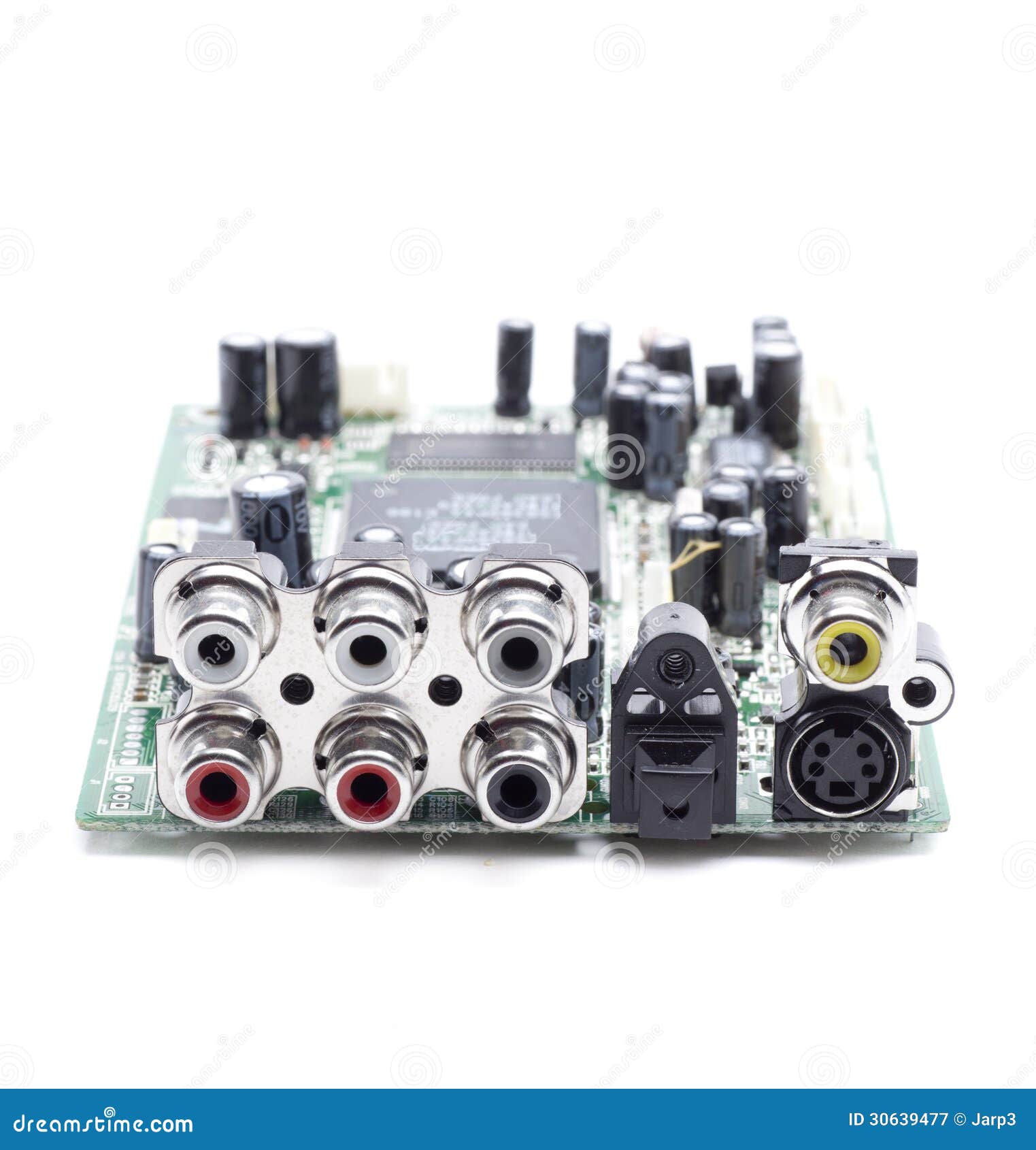 Rca connect white stock image. Image of connection, components - 30639477