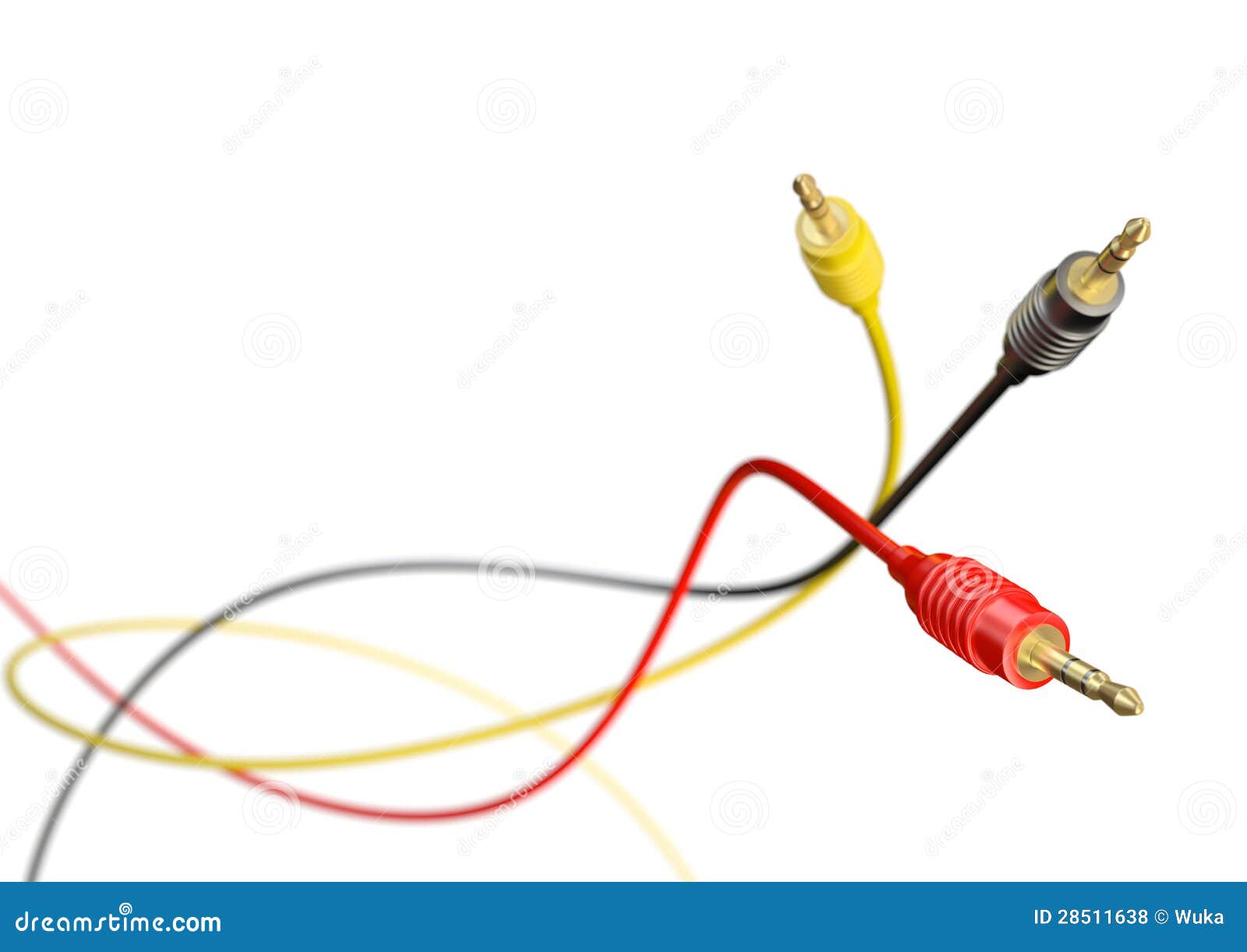 RCA Connectors Abstract Background Stock Photo - Image of abstract ...