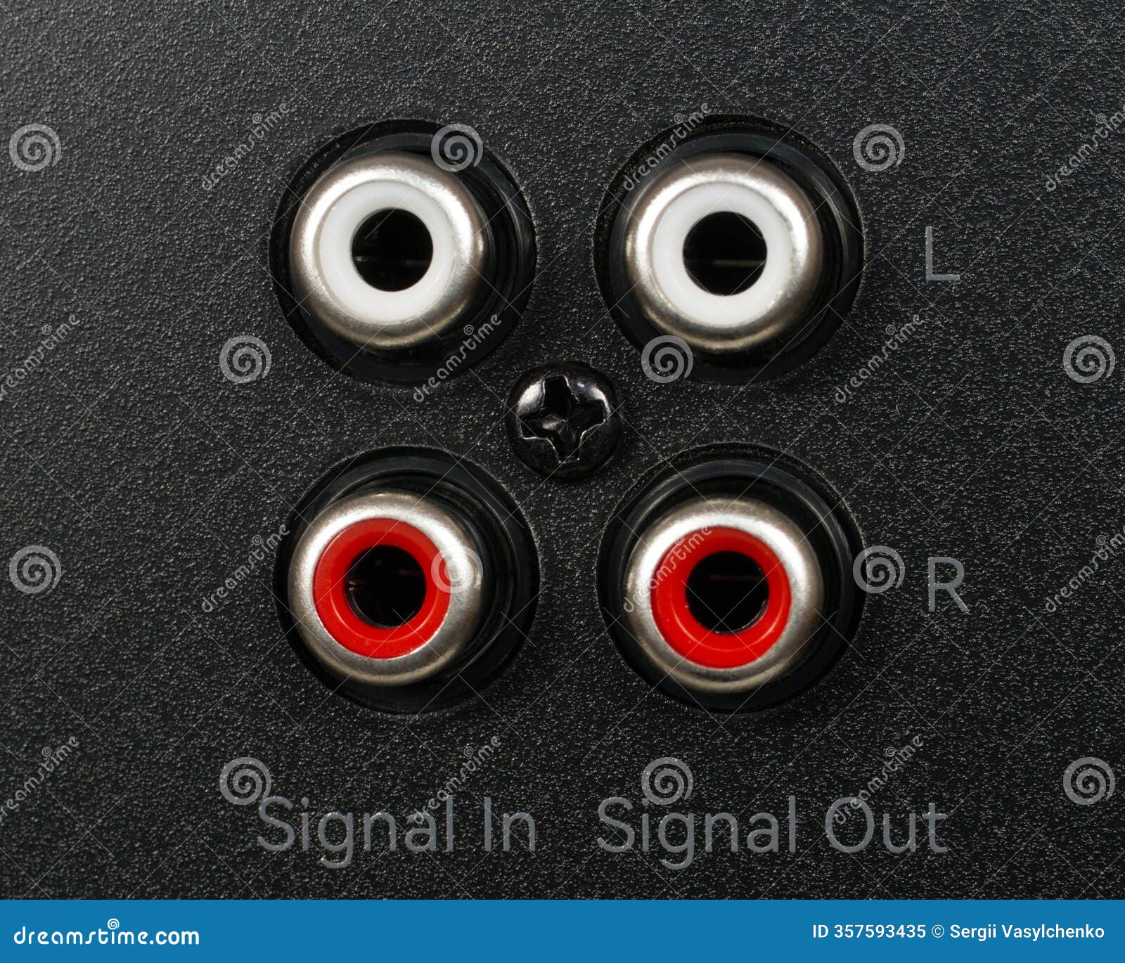 Connectors For Connecting Peripheral Devices On The Back Panel Of A ...