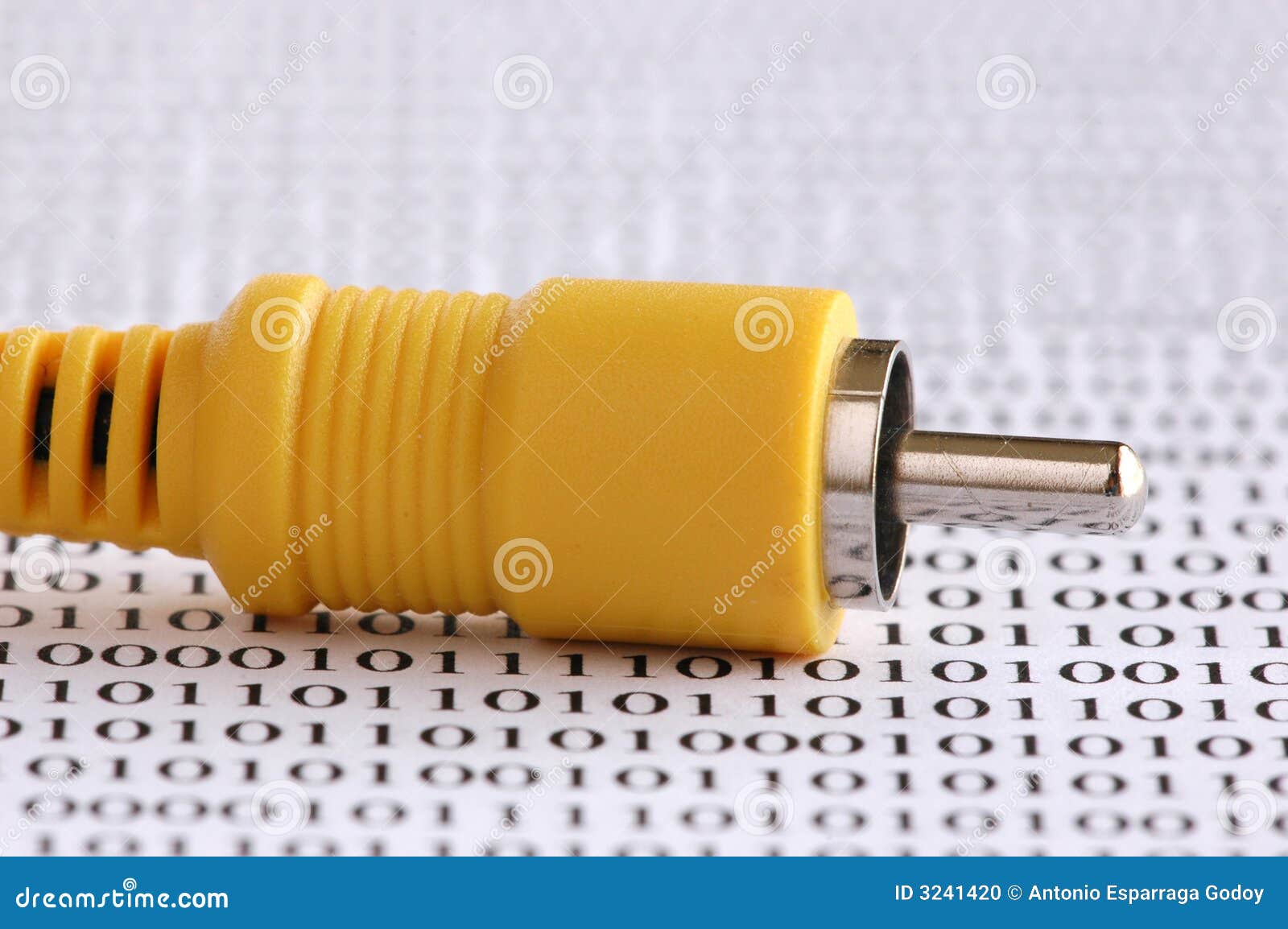 Rca Pin Yellow Picture. Image: 3241420